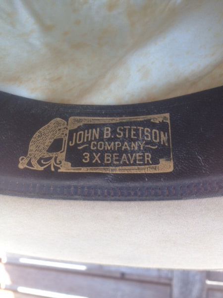 The "Pale Hawk" Vintage Custom Shaped Stetson Hat – Honeywood
