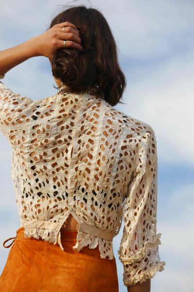 Victorian Era Open Eyelet Blouse – Honeywood