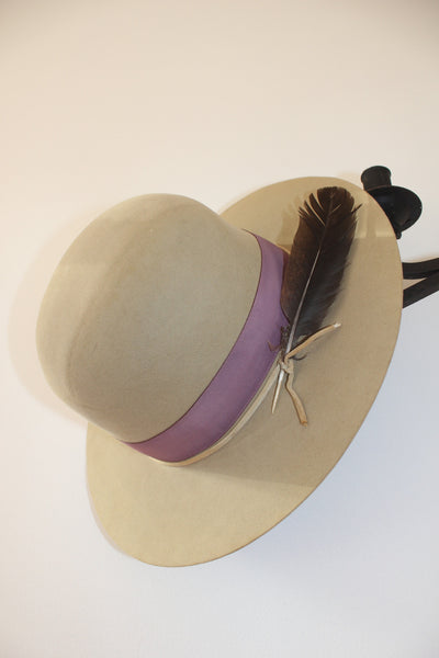Lone Hawk Hat "The Lilac" Vintage One-of-A-KIND Hat – Honeywood